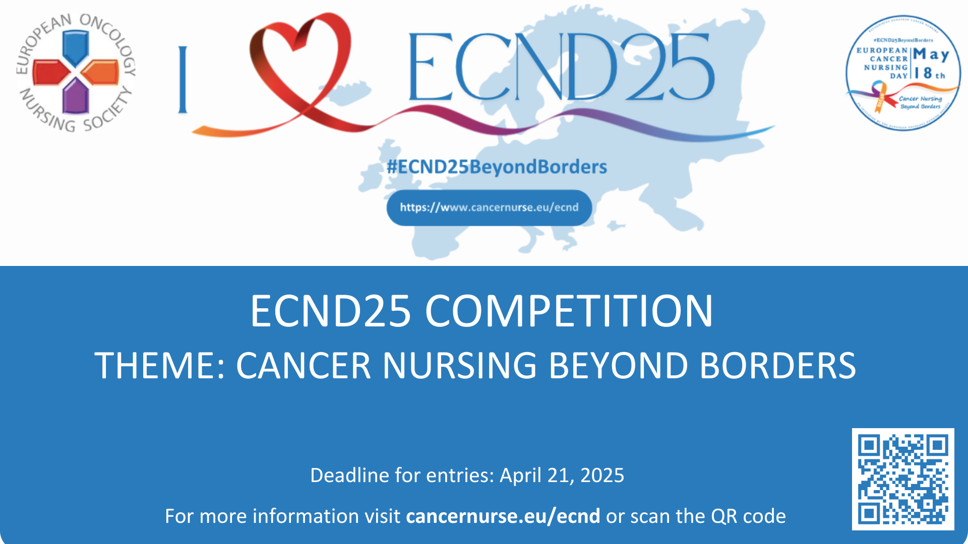 ECND25 Competition Launch: Celebrate Cancer Nursing Beyond Borders! | EONS